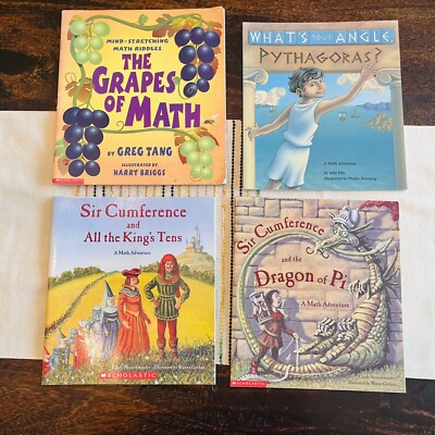 Homeschool Math Story Book Lot of 4 - Charlotte Mason | eBay