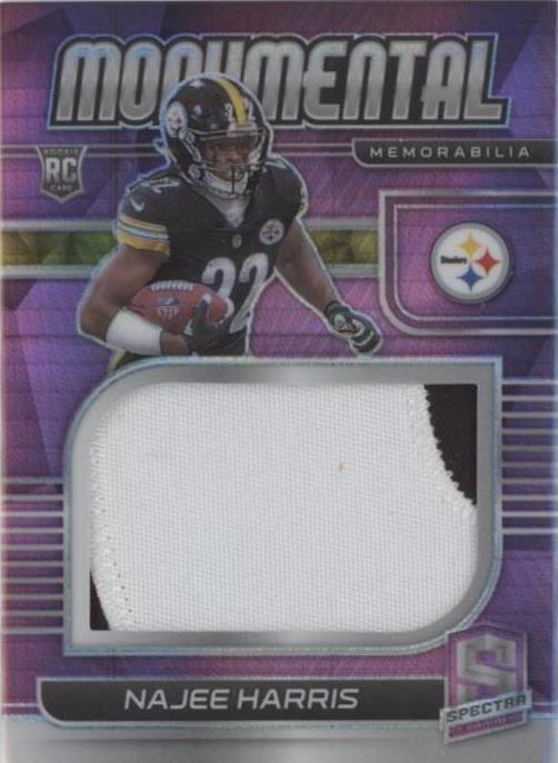 2021 Panini Spectra - Monumental Memorabilia Najee Harris #MM-NH Neon ...