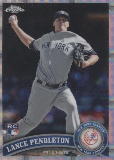 2011 Topps Chrome - Lance Pendleton #196 X-Fractor (RC) for sale online ...