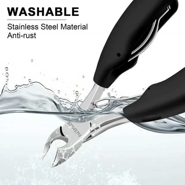 Heavy Duty Toenail Clippers Precision Nail Scissors For Thick Ingrown ...