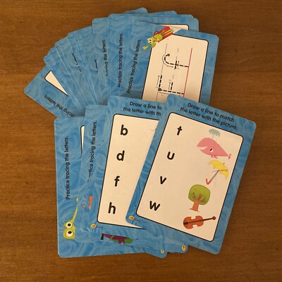 Crayola Dry Erase Learning Flash Cards Alphabet | eBay