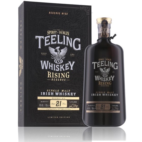 Teeling 21 Years Rising Reserve Irish Whiskey Limited Edition 46% Vol ...