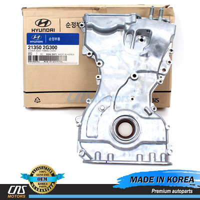 GENUINE Timing Chain Cover for 13-16 Santa Fe Sport Tucson OEM ...