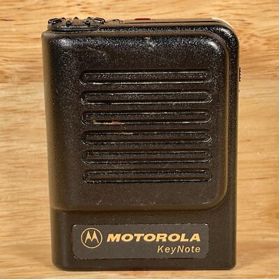 Motorola Keynote Black Wireless Portable PC Programmable Tone & Voice ...