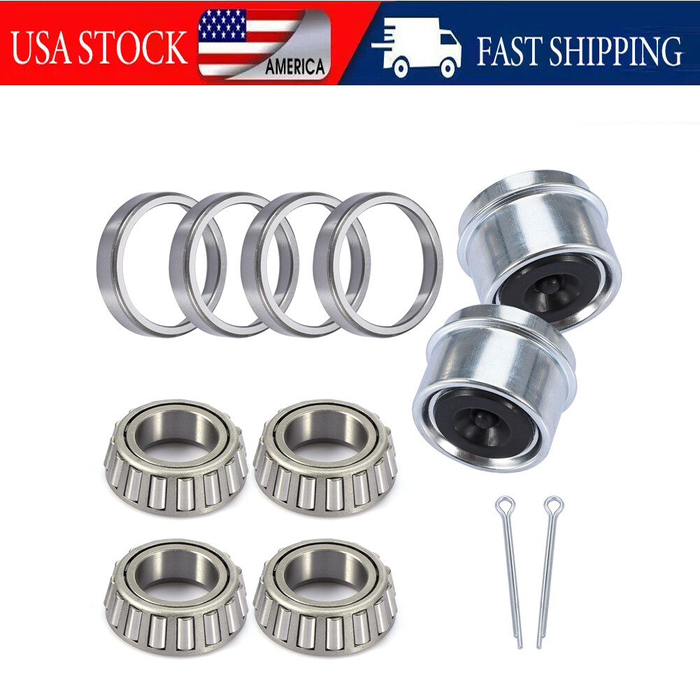 4 Pack Sets L44649 L44610 Trailer Hub Wheel Bearing Seal 1.25'' 2000lb ...