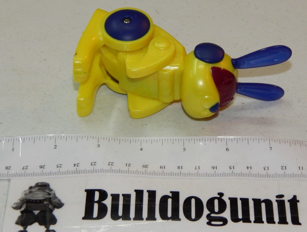 Robo-Chi Yellow Bunny # 1 Wind-Up 2002 McDonalds Happy Meal Toy | eBay