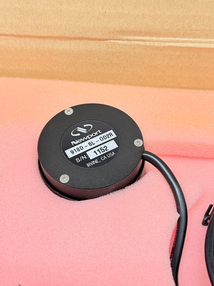 Newport 918D-SL-OD2R Photodiode Optical Power Detector Silicon 400 ...