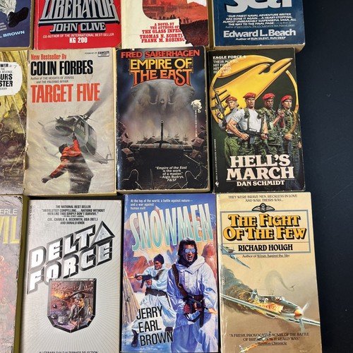 20 Vtg WWII Vietnam German Hitler War Soviet Book Lot 60-80's PB Bantam ...