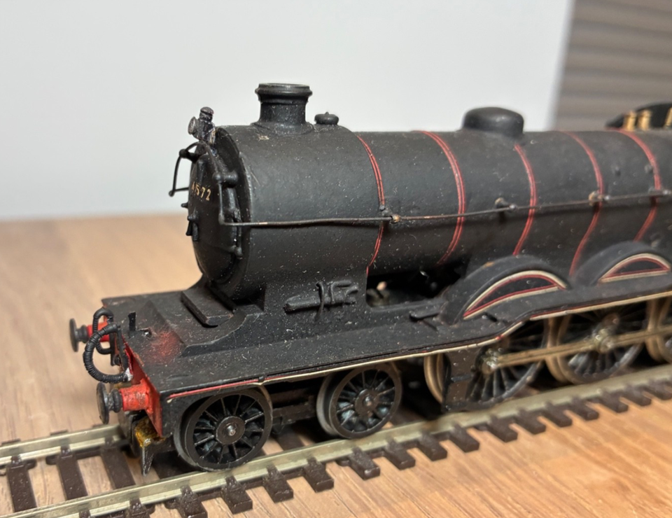 Hornby R150 B12 Class 61572 In BR Black Livery Late Crest No Box 1 ...