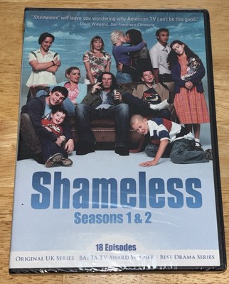 Shameless: Season 1 And 2 - Original UK Series (DVD) New Sealed ...