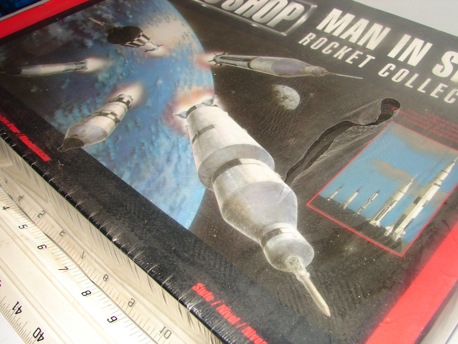 1999 ~ AMT Pro Shop ~ MAN in SPACE Rocket Collection ~ | eBay