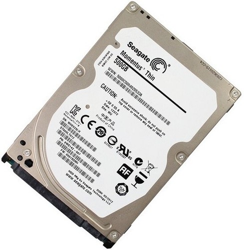 Seagate Momentus Thin 500GB ST500LT012 5400 RPM 2.5" Internal Hard Disk ...
