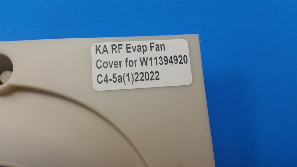 KitchenAid Refrigerator Evaporator Fan Cover for W11394920; C4-5a | eBay