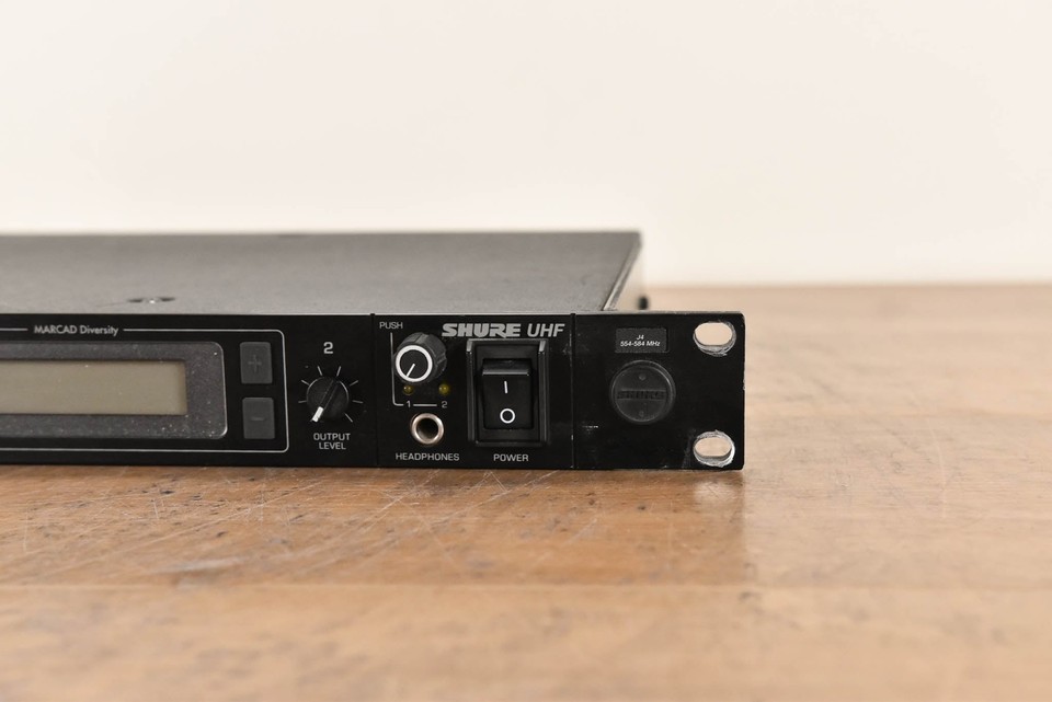 Shure U4D-J4 Dual Wireless Receiver 554-584 MHz CG00WX6 | eBay