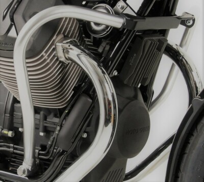 Moto Guzzi V7 II Classic Engine Guard - Chrome BY HEPCO & BECKER (From ...