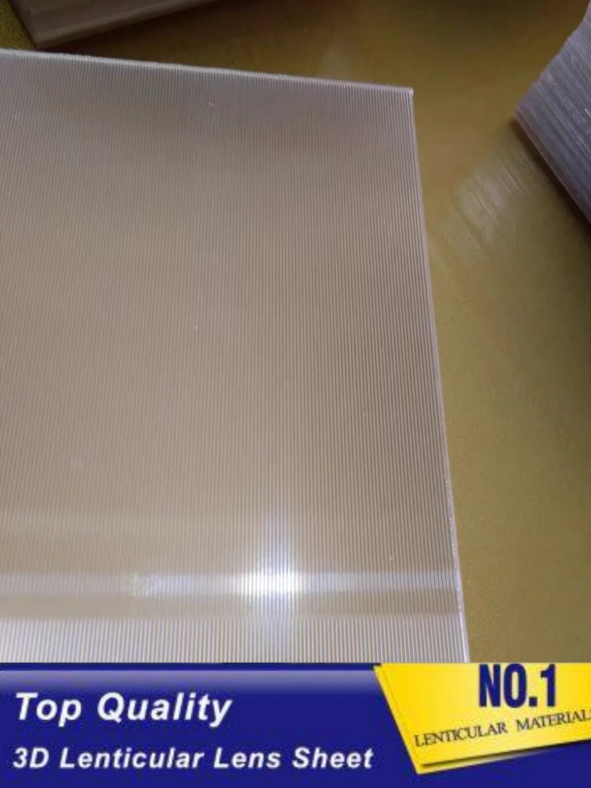 10X Lenticular A4 Sheets Lens 3D FLIP 50LPI with Adhesive (8.3 x 11. 7 ...