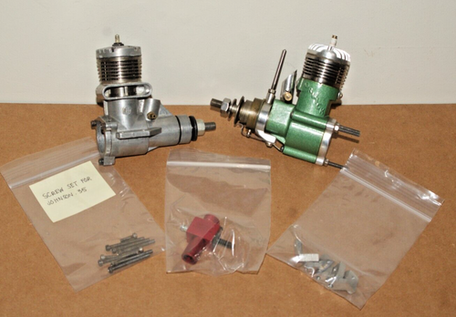 Set of 2 Model Engines- Orwick and Johnson .35 | eBay