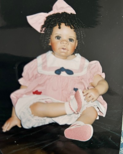 Masterpiece Gallery Maria Doll Artist Monica Levenig AA African ...