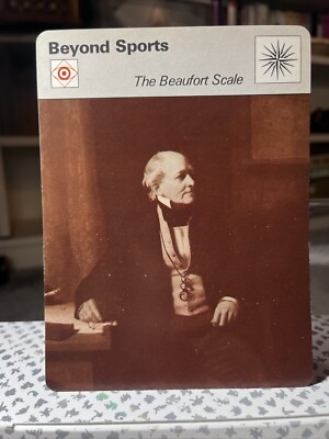 1978 Sportscaster Card “The Beaufort Scale” Italy 03 005 52-19 | eBay