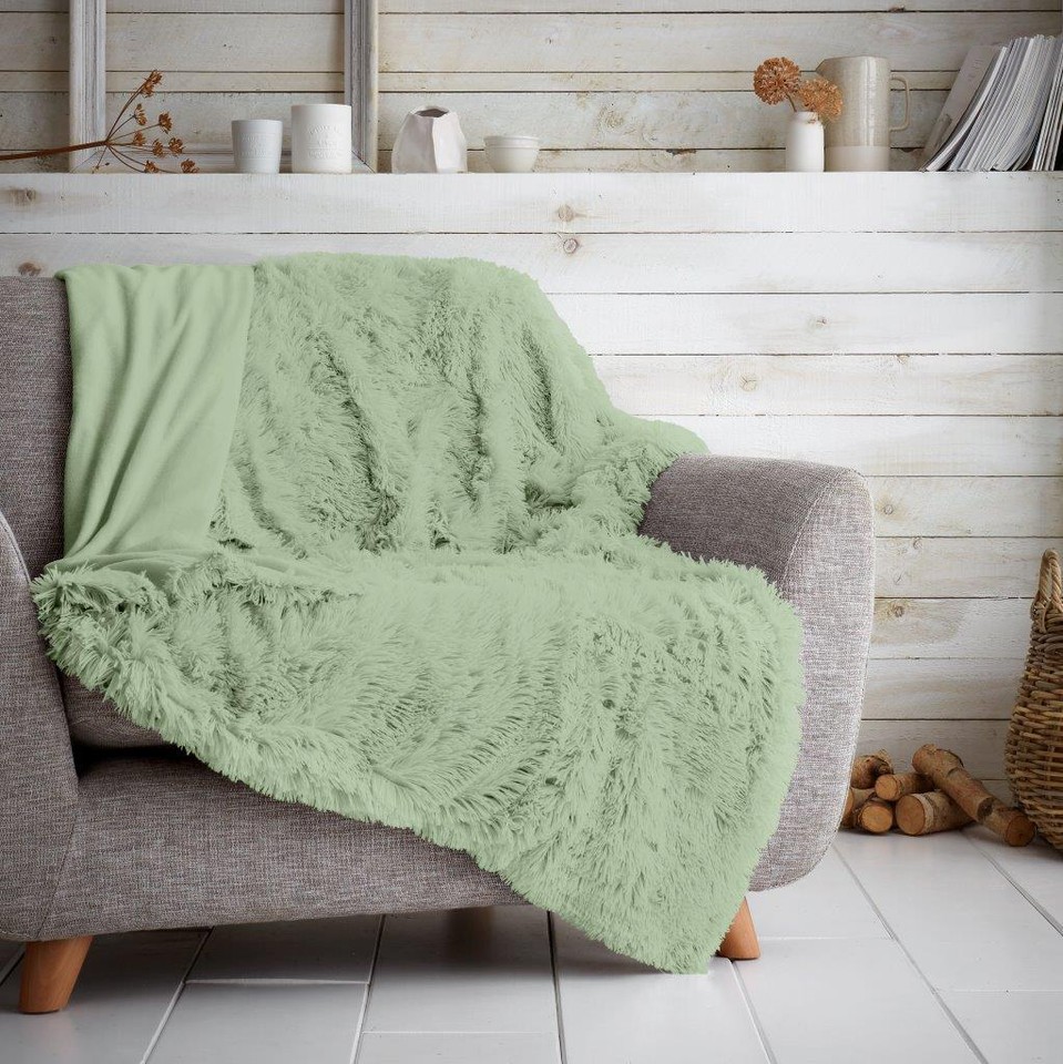 Luxury Mink Hug & Snug Large Throw Super Soft Warm Cosy Blanket Bed ...
