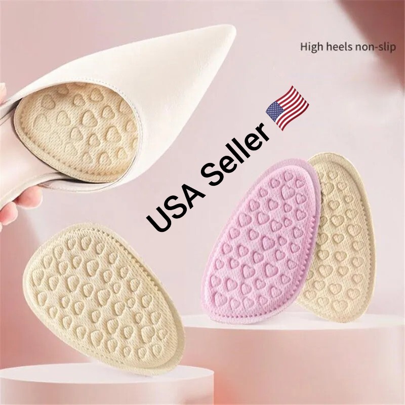Breathable Forefoot Pads for Shoes Inserts Women High Heels Memory Foam ...