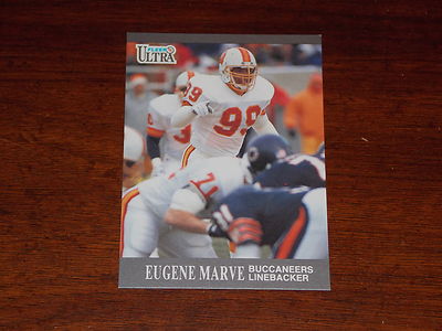 FOOTBALL CARD FLEER ULTRA 1991 EUGENE MARVE #264 | eBay