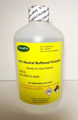 Neutral Buffered Formalin (10%) 500 mL from TissuePro | eBay UK