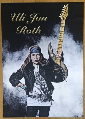 Uli Jon Roth Fabric Poster Unknown 51Cm 72Cm Scorpions | eBay