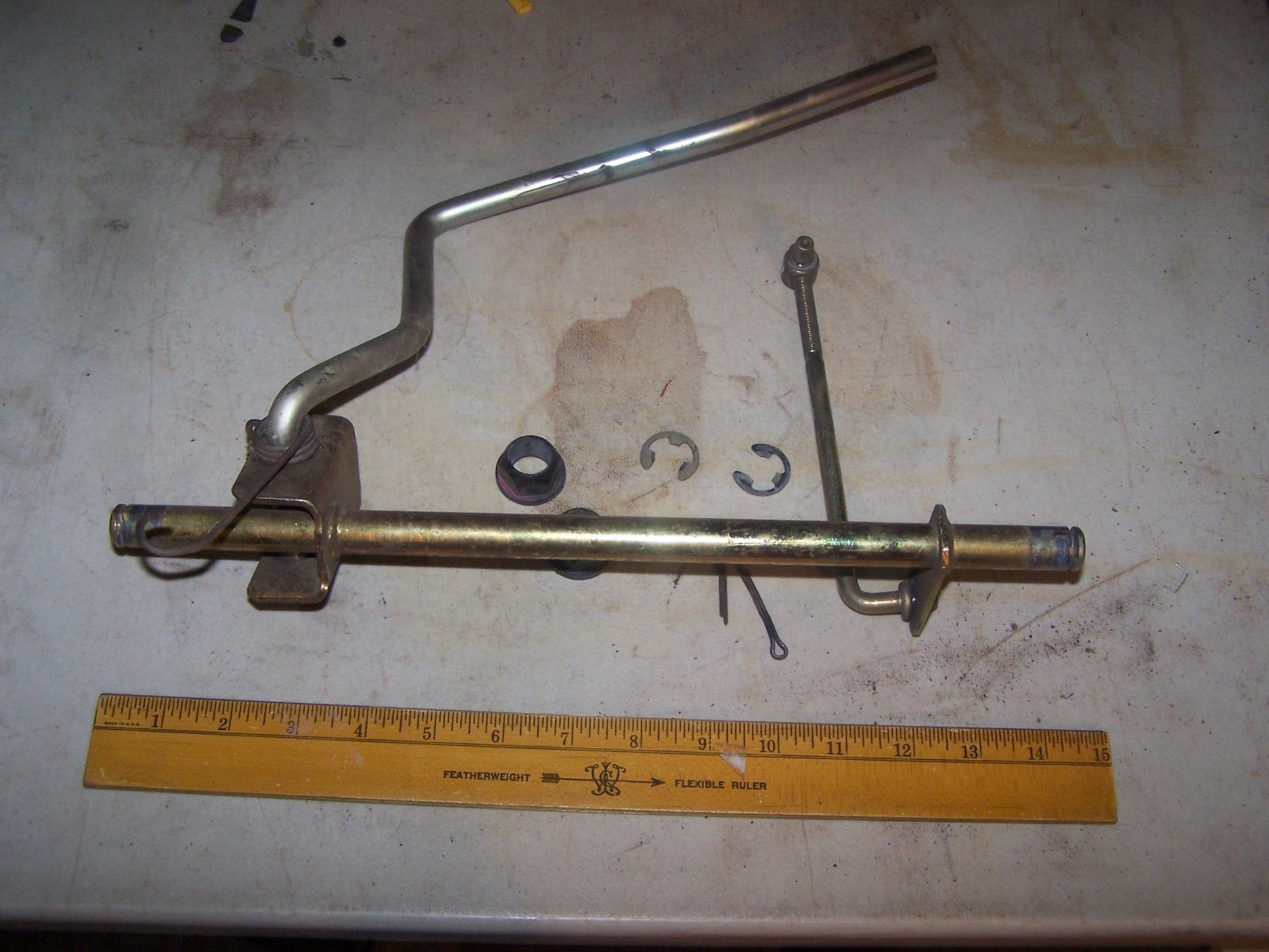 MTD WHITE 46" Riding Lawn Mower - Speed Control Lever Assembly | eBay