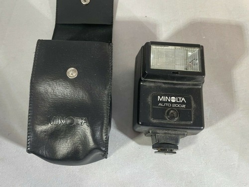 Minolta Auto 200X Minolta Camera Flash Minolta Flash 200X Auto 946D ...