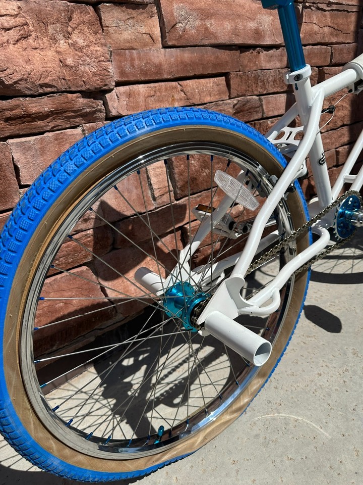 SE Racing White Quadangle 24" BMX Bike replica 2016 White/Blue ...