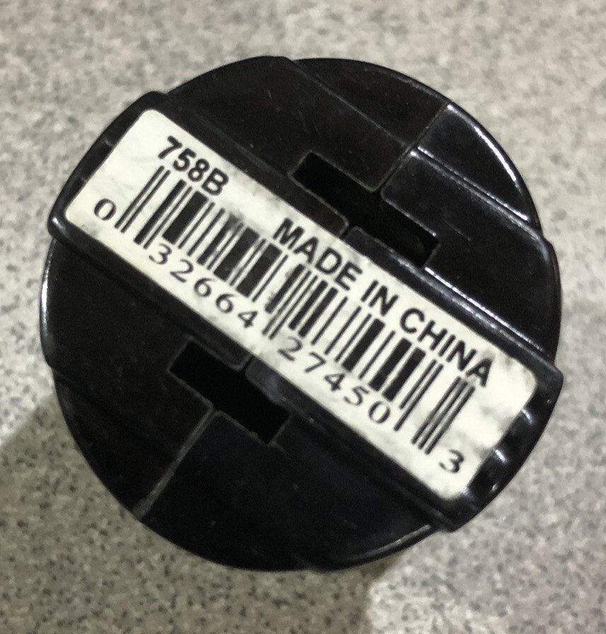 Eaton Black Light Socket Plug Adapter Lamp Holder Outlet Converter Bulk ...