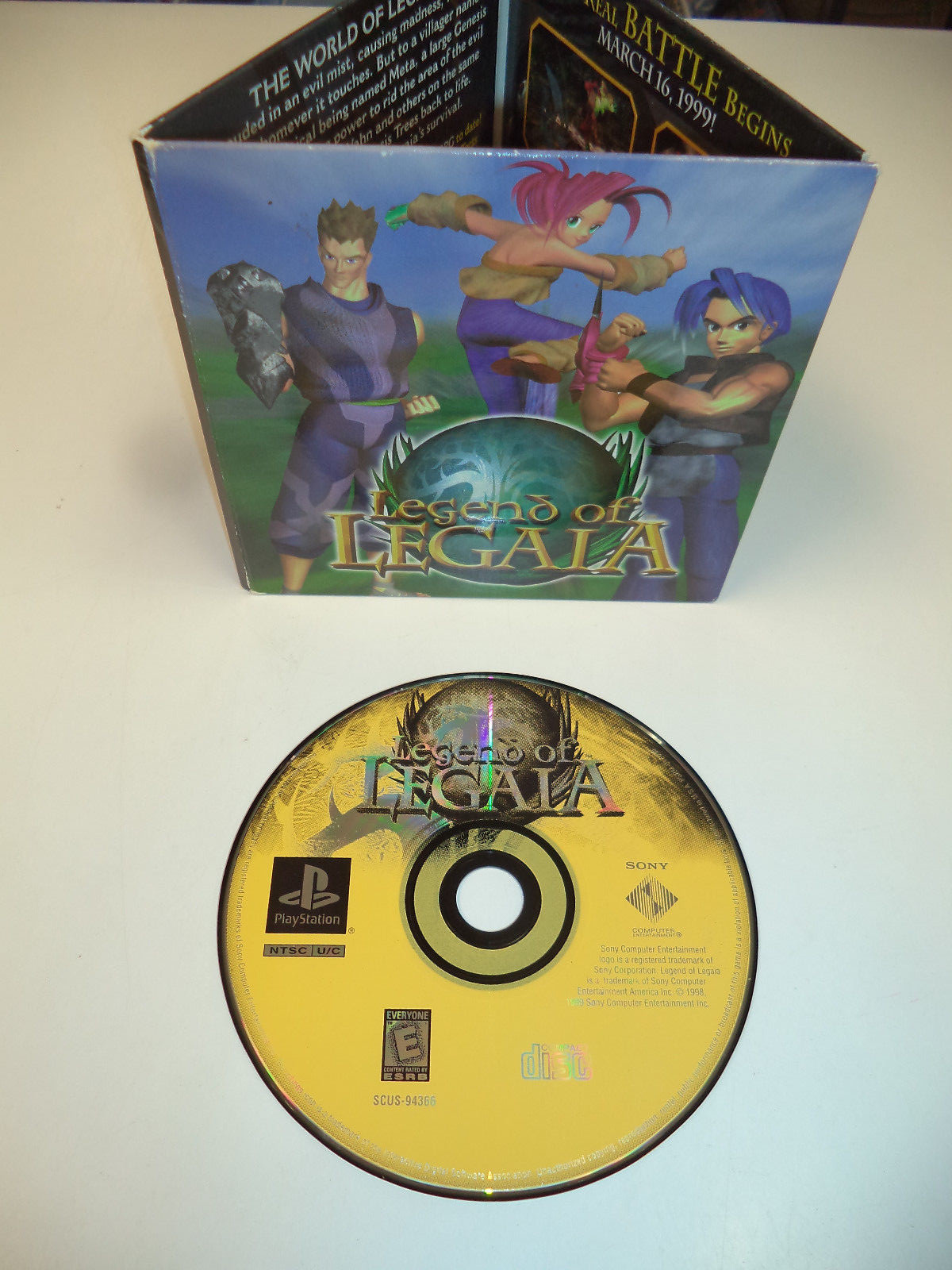 Legend of Legaia RPG Game Demo Disc Sony PlayStation 1 PS1 | eBay