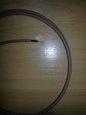 10m Genuine BT Brick Brown External 2 wire Telephone Cable Spec CW1412 ...