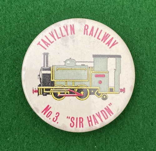 Vintage Collectable Pin / Lapel Badge - Talyllyn Railway No3 “Sir Haydn ...