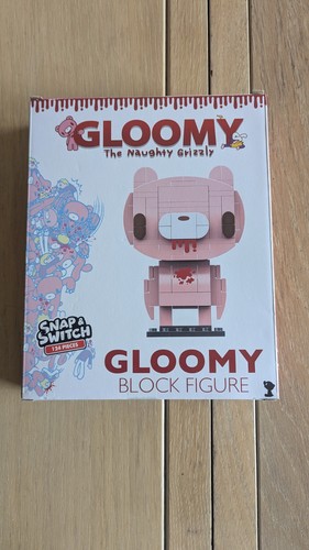 Gloomy Bear Snap & Switch 124 pcs Block Figure Puzzle SEALED! Halloween ...
