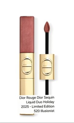 Dior Rouge Dior Sequin Liquid Duo Holiday 2025 - Limited Edition 520 ...
