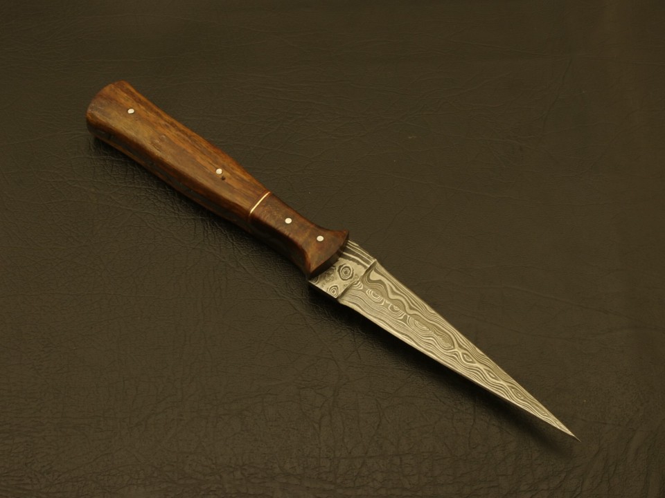 Custom Hand Forged Damascus Steel Hunting Dagger Knife Fix Blade Knife ...