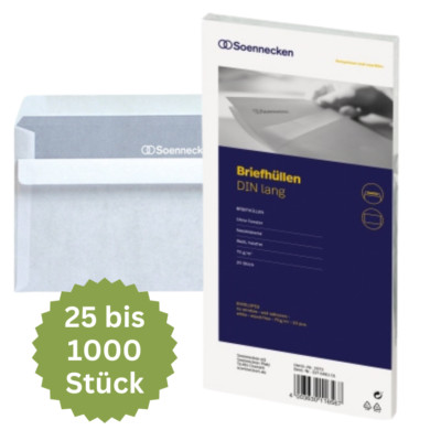 Soennecken Briefumschlag Briefumschläge Kuvert Umschlag selbstklebend ...