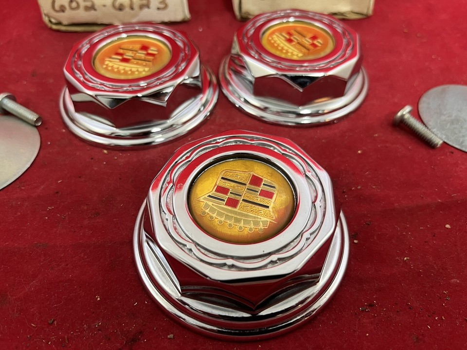 Star Wire Cadillac Center Cap (602-6123) - Lot of 3 - Weld/Cragar ...