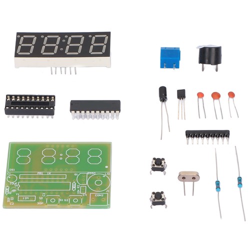 Digital Clock Kits 4 Digit Electronic Soldering Clocks Kit For Schools ...