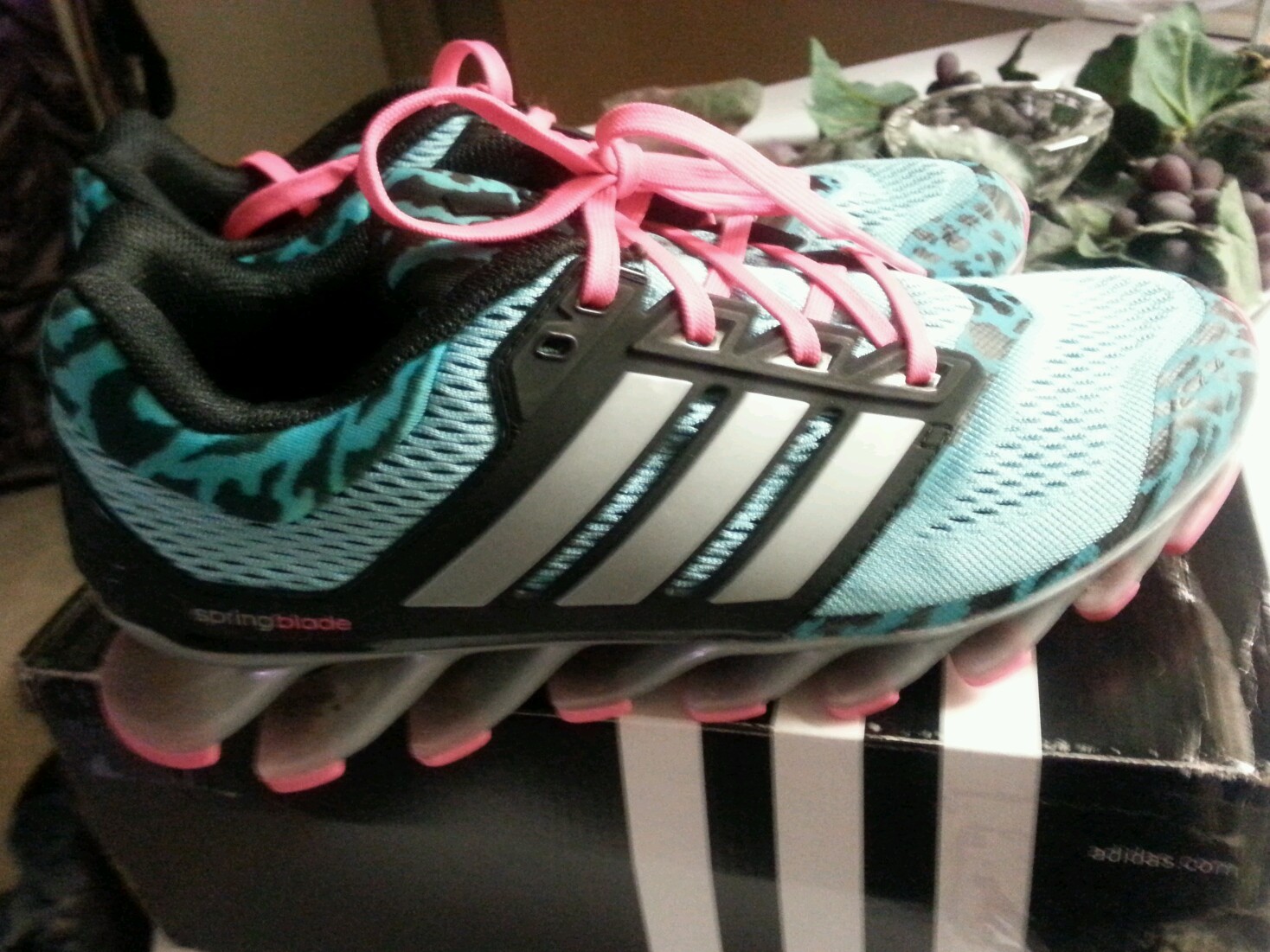Womens adidas springblade mint pink running shoe 7.5 | eBay