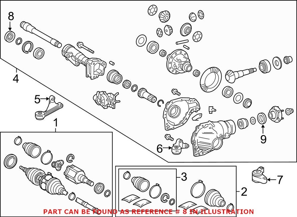 Genuine OEM Drive Axle Shaft Seal for Toyota 9031147027 | eBay