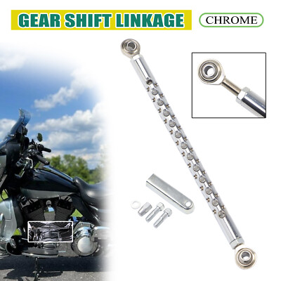 Chrome Gear Shift Linkage Shifter Link For Harley Heritage Springer ...