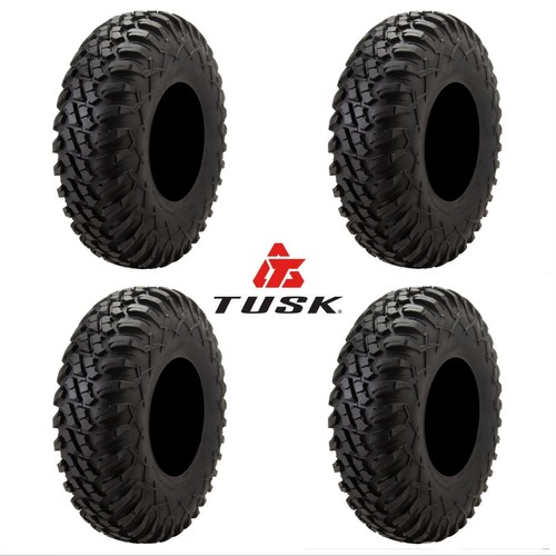 Tusk Terrabite Radial 8 Ply Atv Utv 4 Tire Kit (4) 35x10.50-15 KRX Pro ...