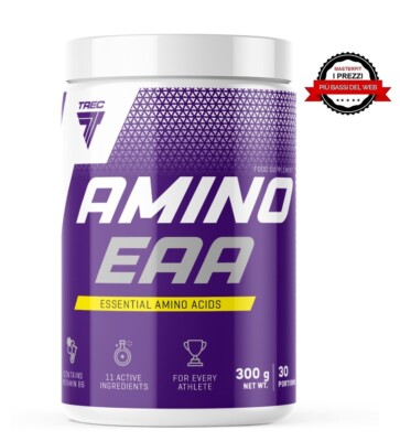 Aminoacides Essentiels TREC Amino EAA Avec BCAA 300 GR. Goût White Cola ...