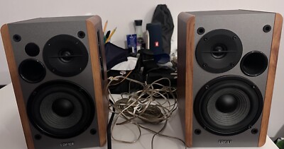 Edifier R1280T 2.0 Powered Bookshelf Speakers Dual RCA - Studio Monitor ...