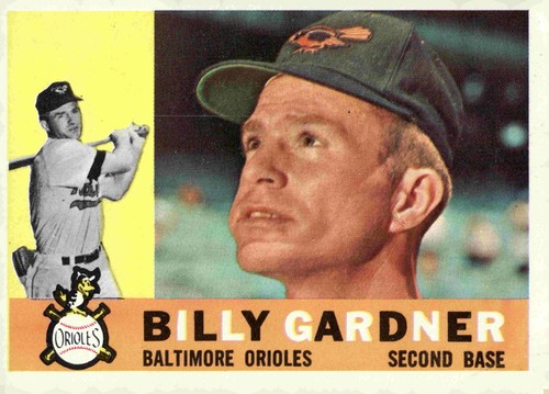 1960 Topps #106 Billy Gardner | eBay