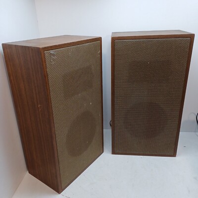 Telefunken Hi-Fi Klangbox WB 60 Speakers TESTED 4 Ohm 15 Watt Vintage ...