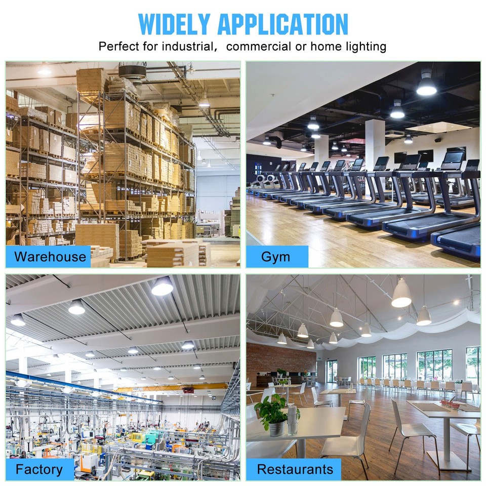 120W LED Corn Cob Light Bulbs Warehouse High Bay Lighting Fixture E39 ...